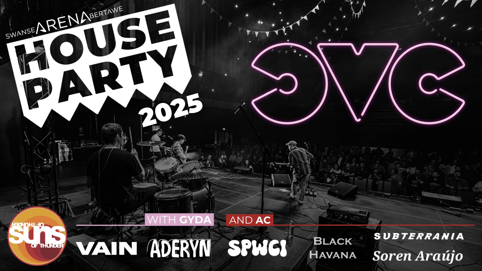 Swansea Arena House Party 2025 Tickets | Swansea Building Society Arena in Swansea | ATG Tickets
